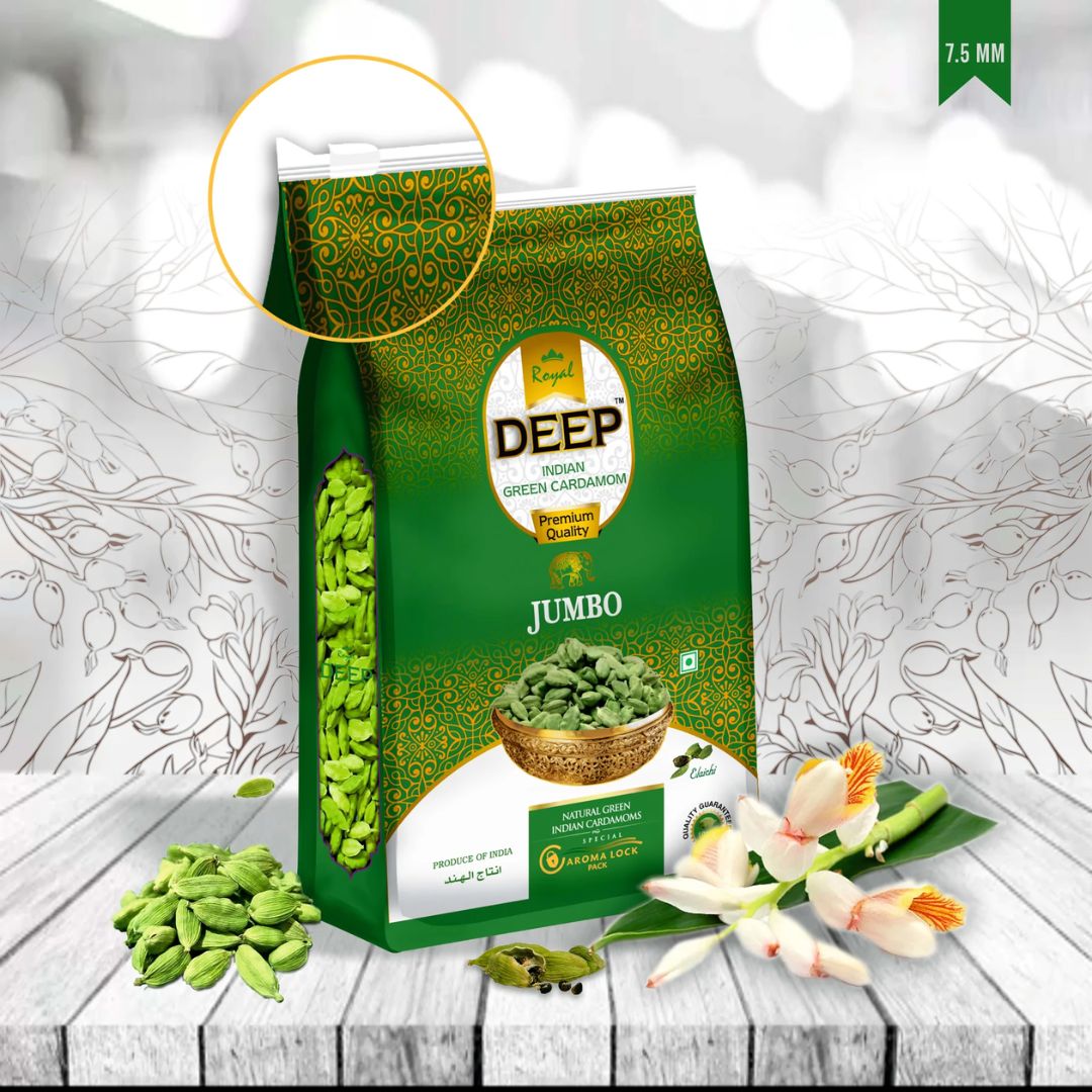Royal Deep cardamom | premium elaichi green pack – Royal Deep Cardamom